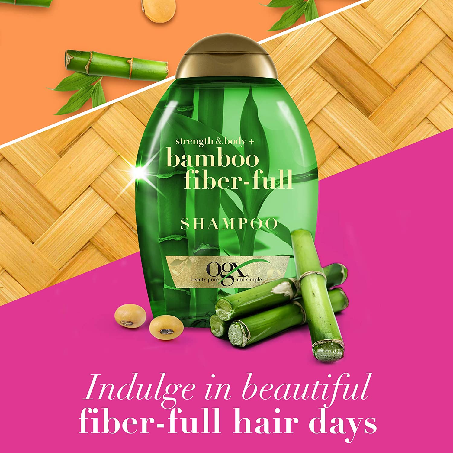 Revitalize Hair: OGX Bamboo Fiber-Full Shampoo in Bangladesh-airDeal.com.bd
