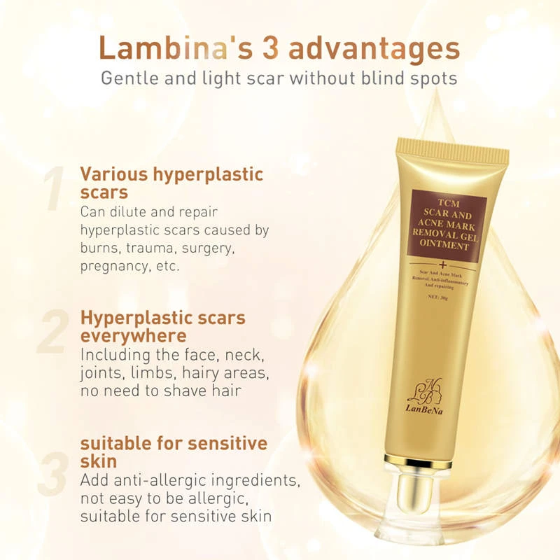 LanBeNa TCM Scar and Acne Mark Removal Gel, 30g-airDeal.com.bd
