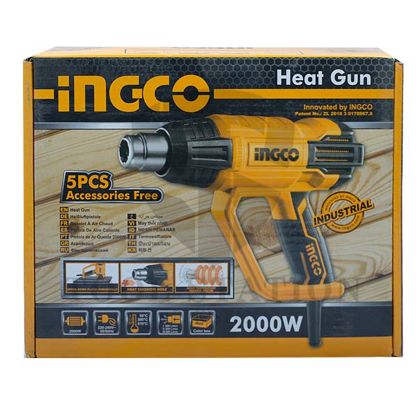 Buy INGCO HG200028 Heat Gun 2000W - Best Price in Bangladesh-airDeal.com.bd