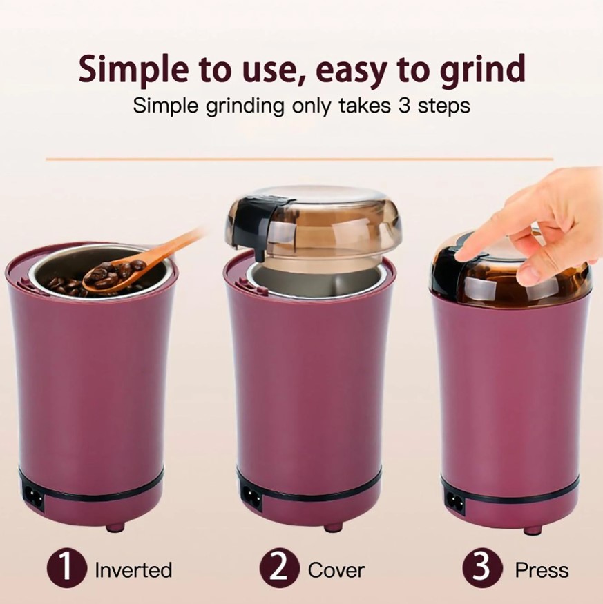 Mini Grinder, Blender & Coffee Mixer - Perfect Solution for Quick ...