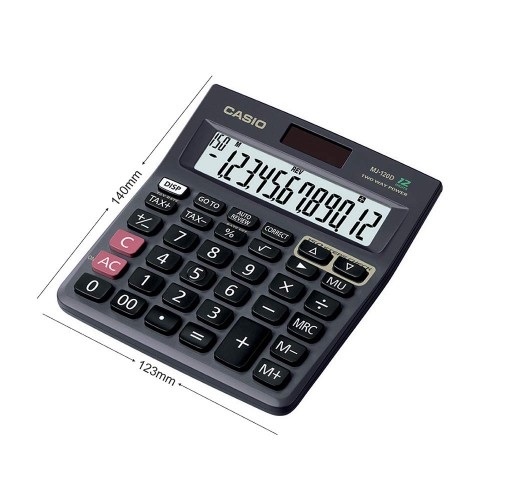 Casio MJ-120D Calculator: Best for Accurate Calculations and Long ...