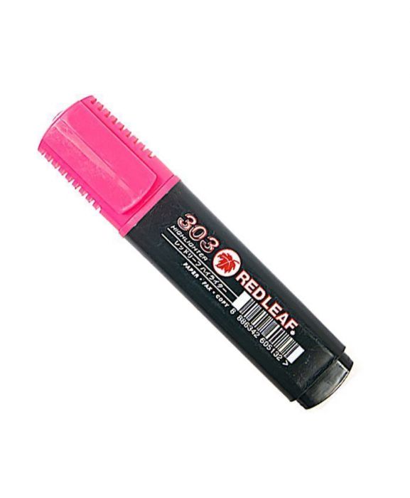 Shop Red Leaf Highlighter Pen - Brighten Your Notes and Study Material ...