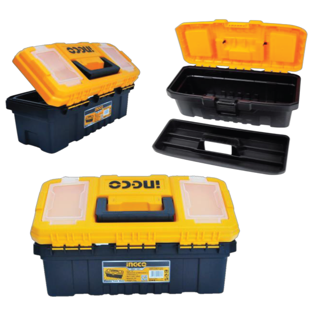 INGCO PBX1401 Plastic Tool Box - Durable and Versatile Storage Solution ...