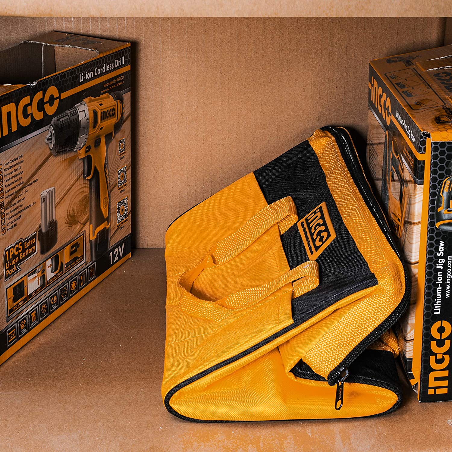 INGCO HTBG28161 Plastic Tool Bag - Durable and Versatile Storage ...