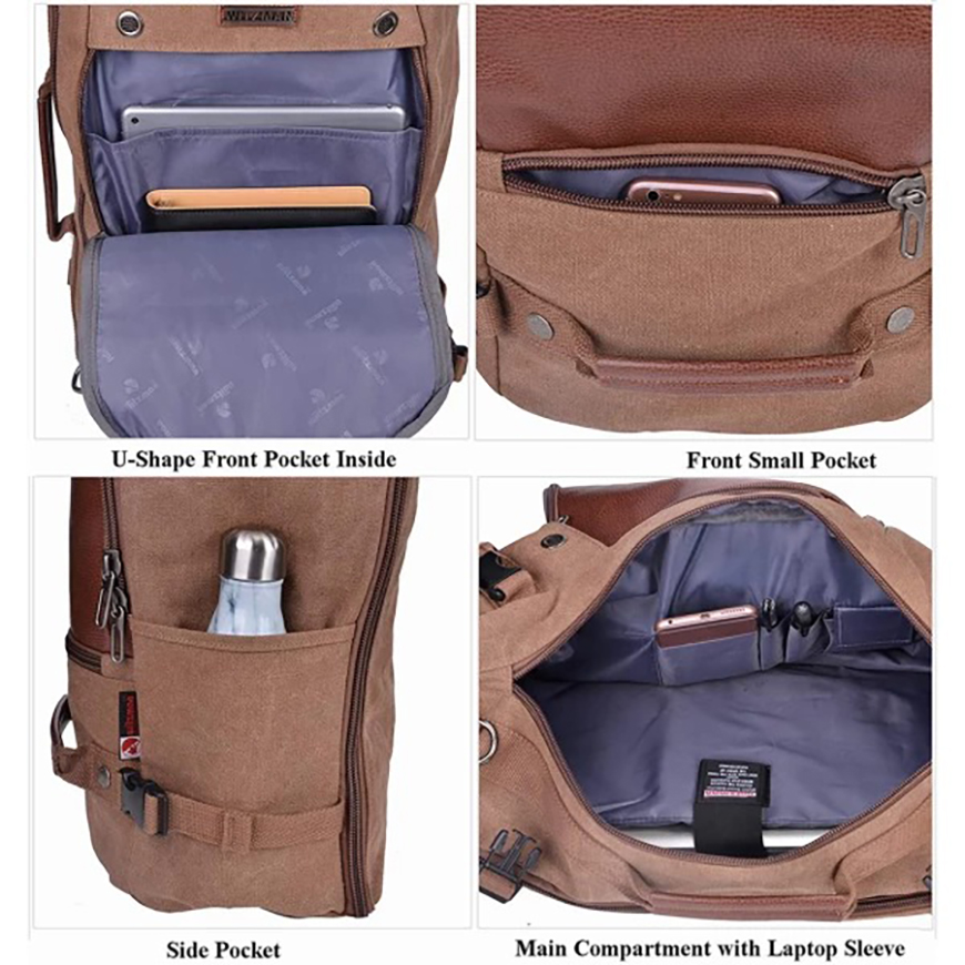 Explore the World with Style: Witzman A2021 Travel Backpack | Your ...