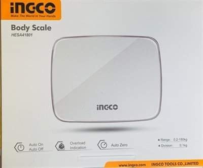 Ingco HESA41801 Body Scale - Accurate Weight Measurements for Fitness ...
