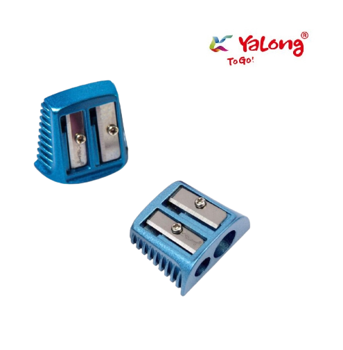 Yalong YL96310 Zinc Metallic Double Hole Sharpener for Student and ...