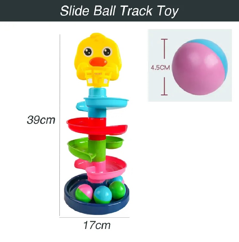 Enhance Parent-Child Interaction with our Slide & Roll Ball Track Toy ...