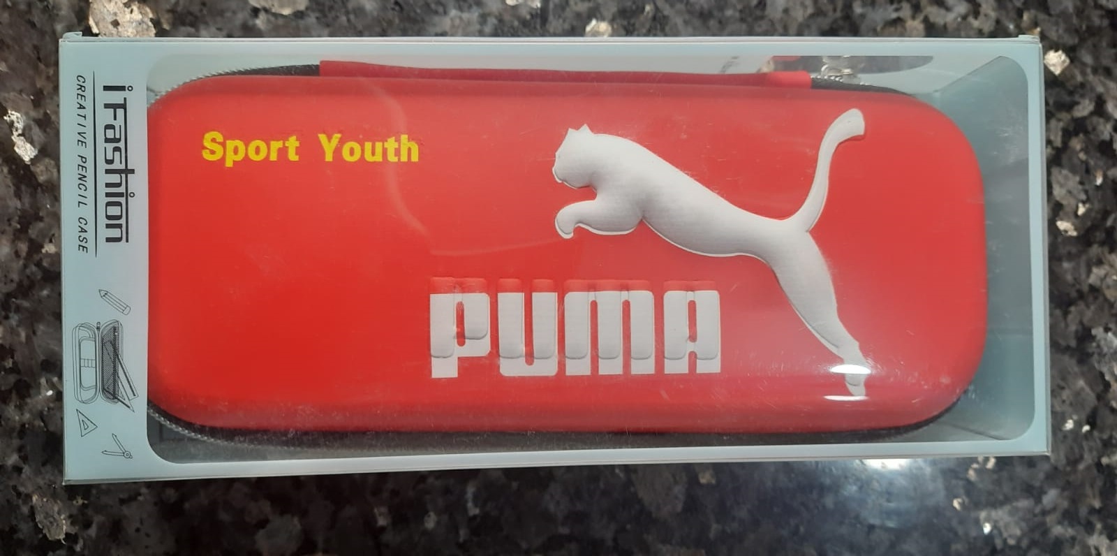 Puma Pencil Case for Girls | EVA Zipper Closure School Stationery ...