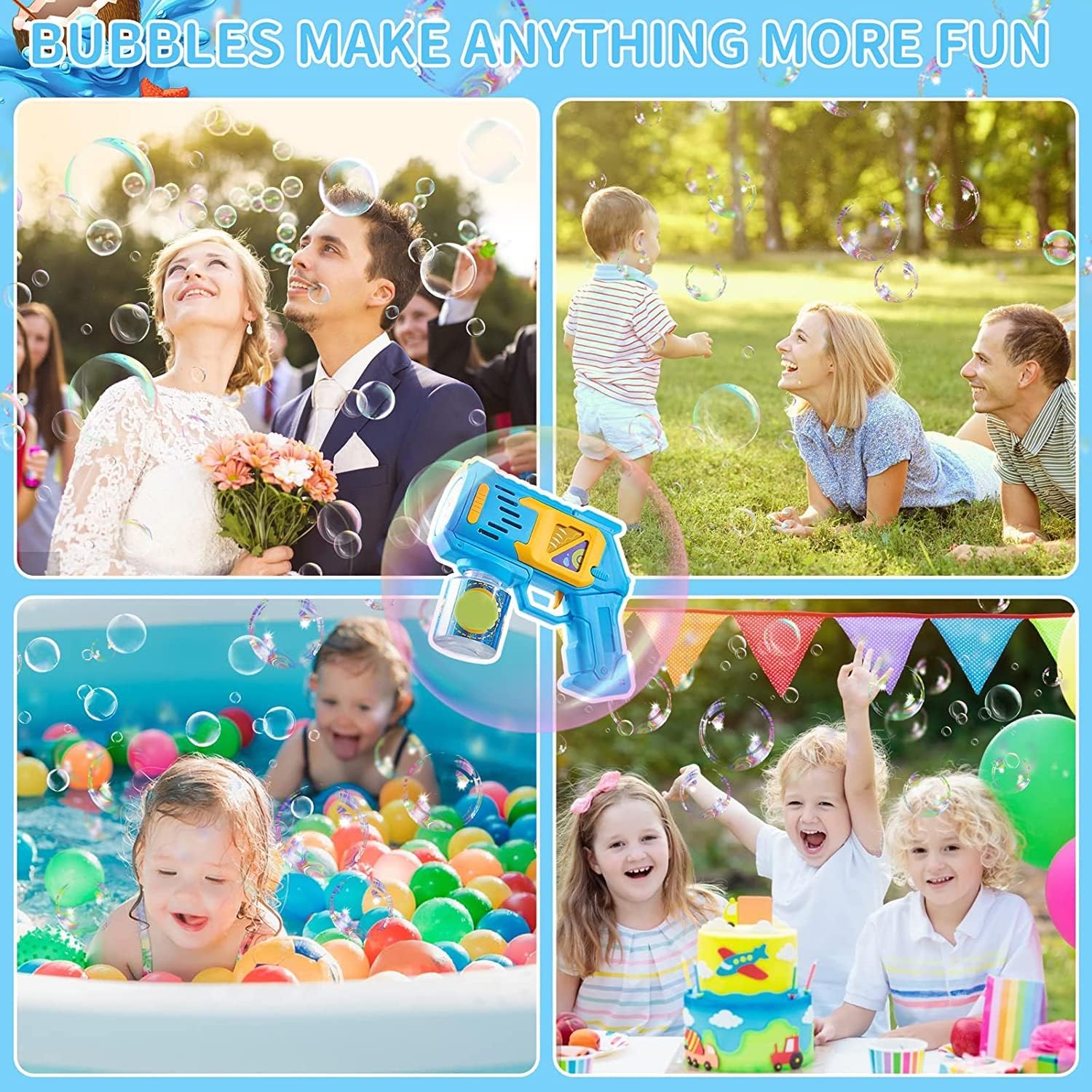Unleash Joy with our LED Bubble Blower for Kids - Perfect Birthday ...