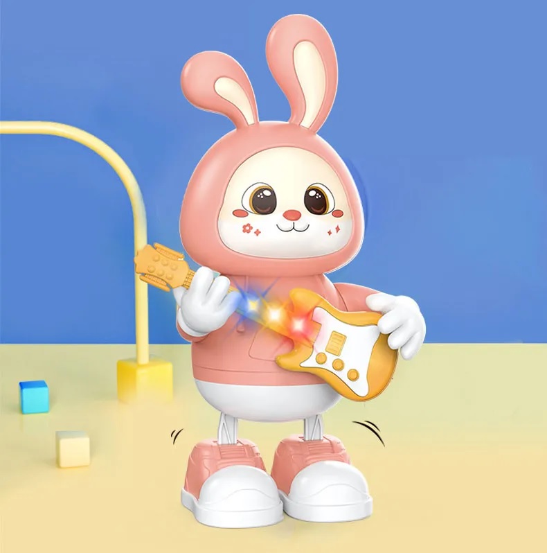 Adorable Rabbit Guitarist Figurine: A Musical Delight in Bangladesh-airDeal.com.bd