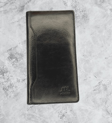 Be Elegance with Our Single Part Genuine Leather Men’s Long Wallet al ...