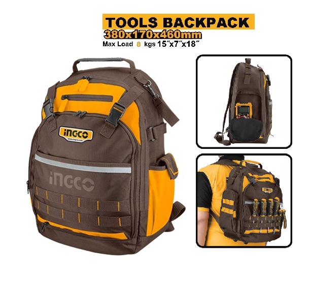 Buy Ingco HBP01028 Tools Backpack-airDeal.com.bd