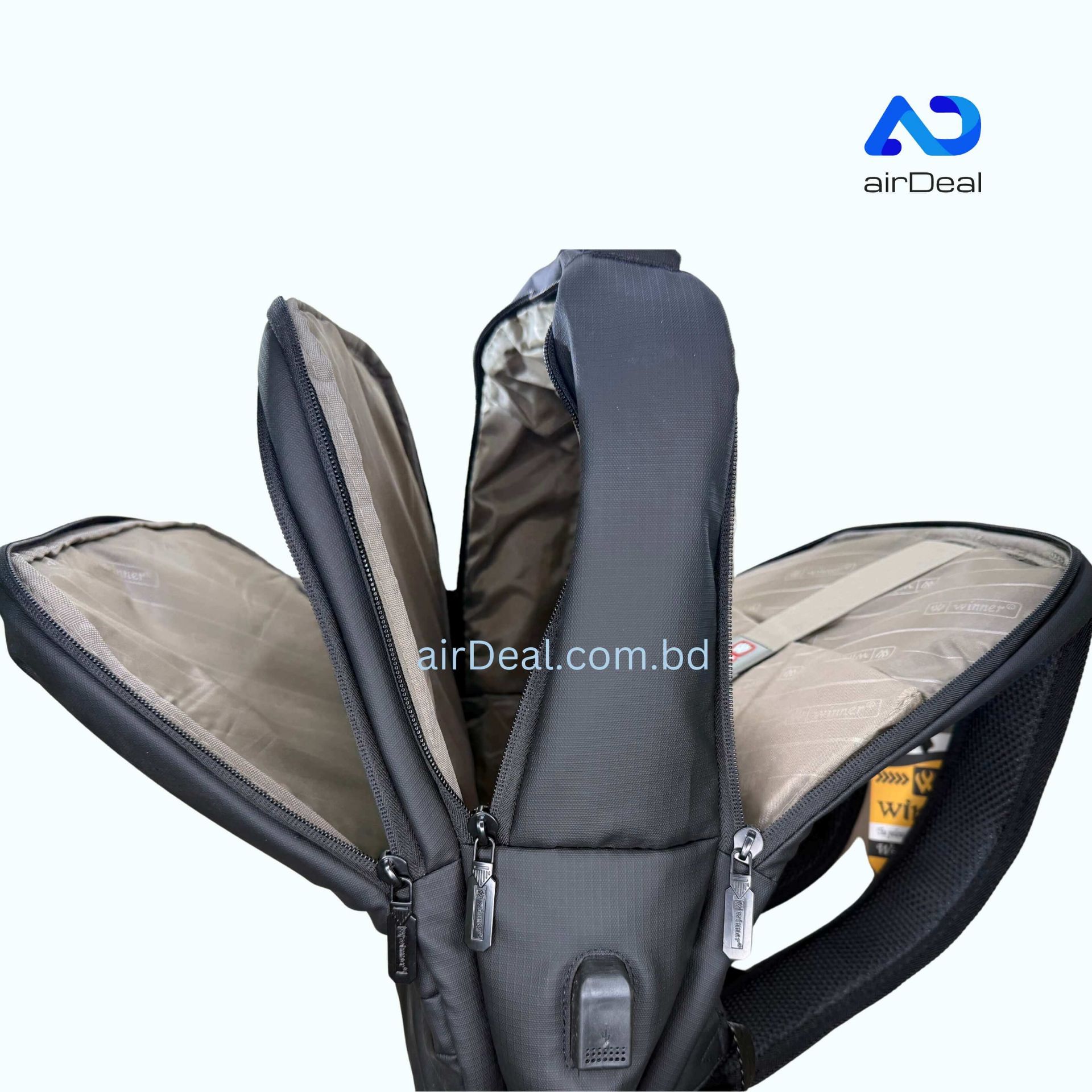 Winner 44 Waterproof School Backpack BD-airDeal.com.bd