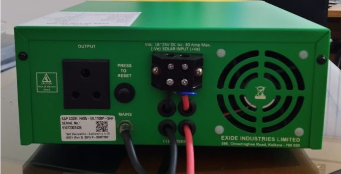 Exide 1100VA Solar Hybrid Inverter UPS-airDeal.com.bd
