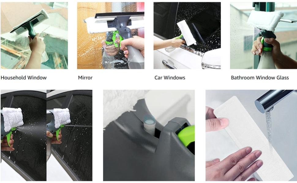 Handheld Window Cleaner – Spray & Wipe-airDeal.com.bd